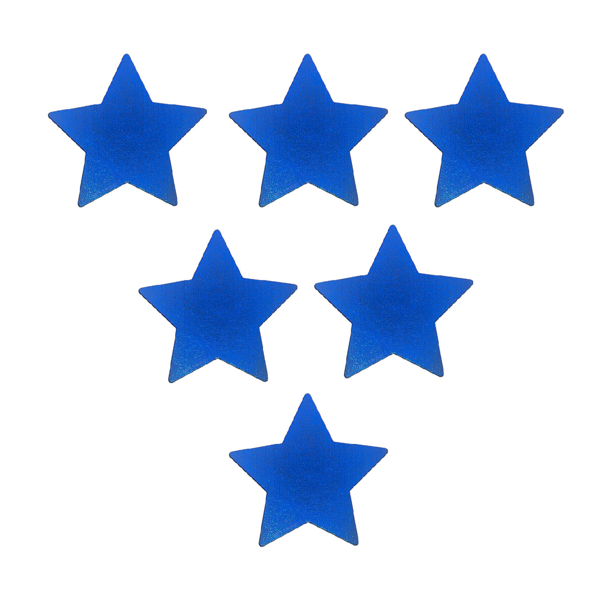 Electric Metallic Blue Star Glitz Nips Starlets – Sasswear